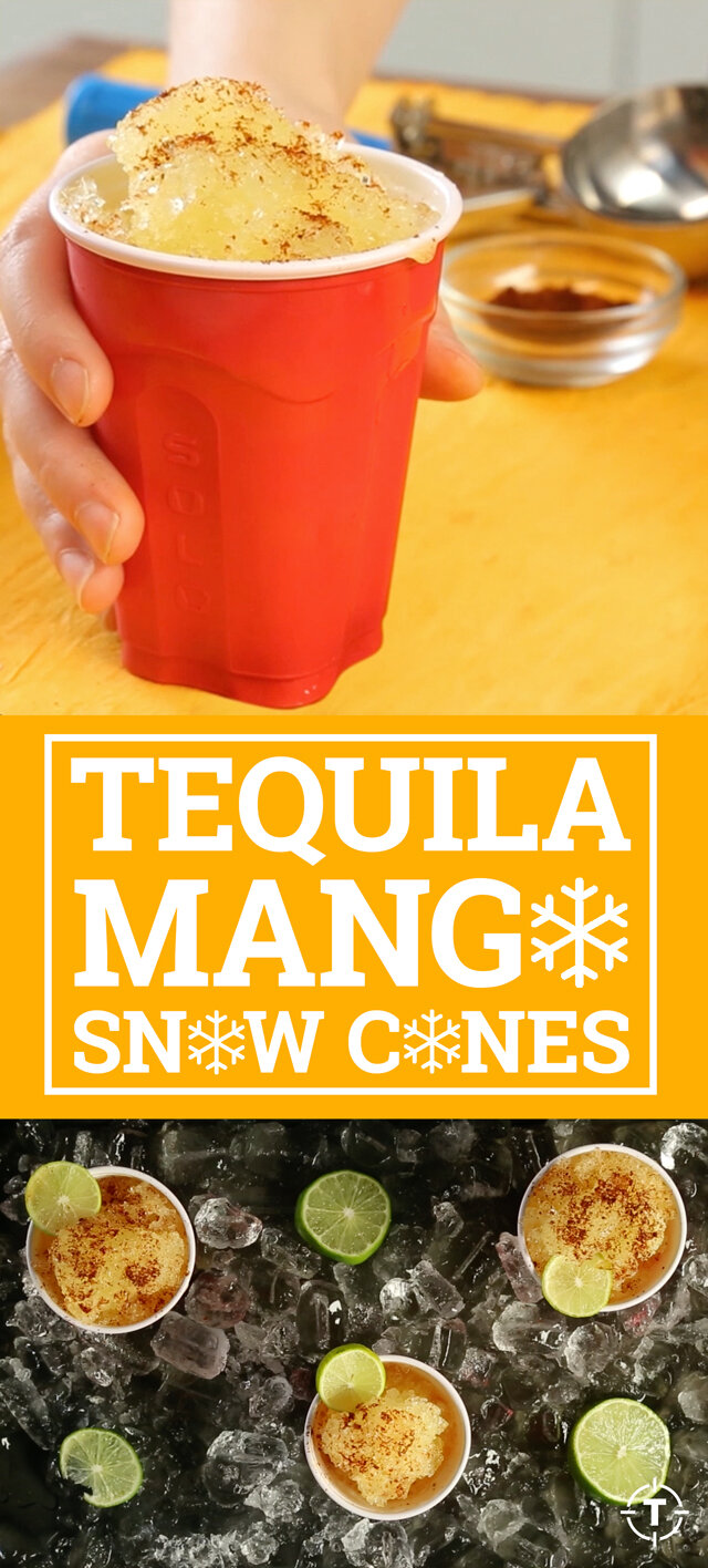 Tequila Mango Snow Cone Recipe - Thrillist