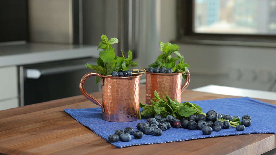 Blueberry Moscow Mule Recipe - Thrillist