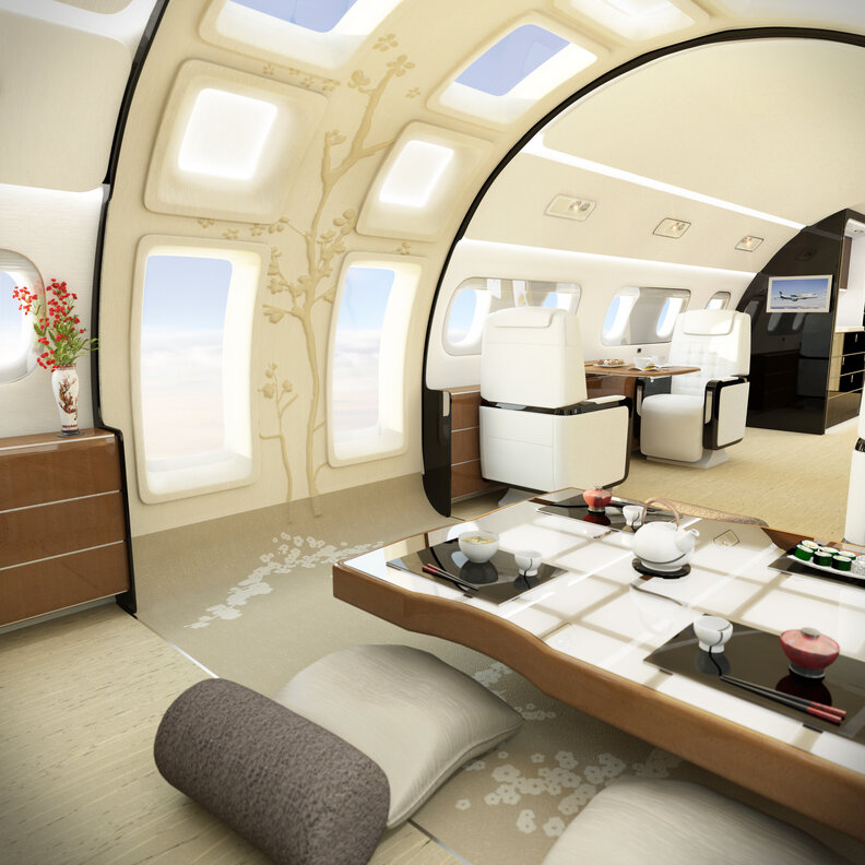 Kyoto Airship Private Jet With Wraparound Windows - Thrillist