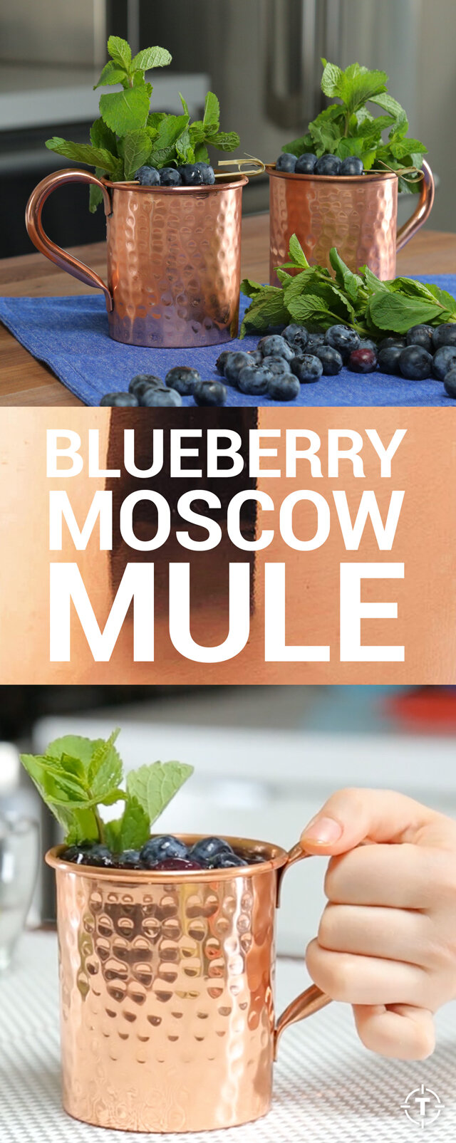 Blueberry Moscow Mule Recipe - Thrillist