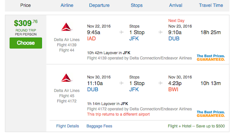 Cheap Flight to Dublin, Ireland - $309 - Thrillist