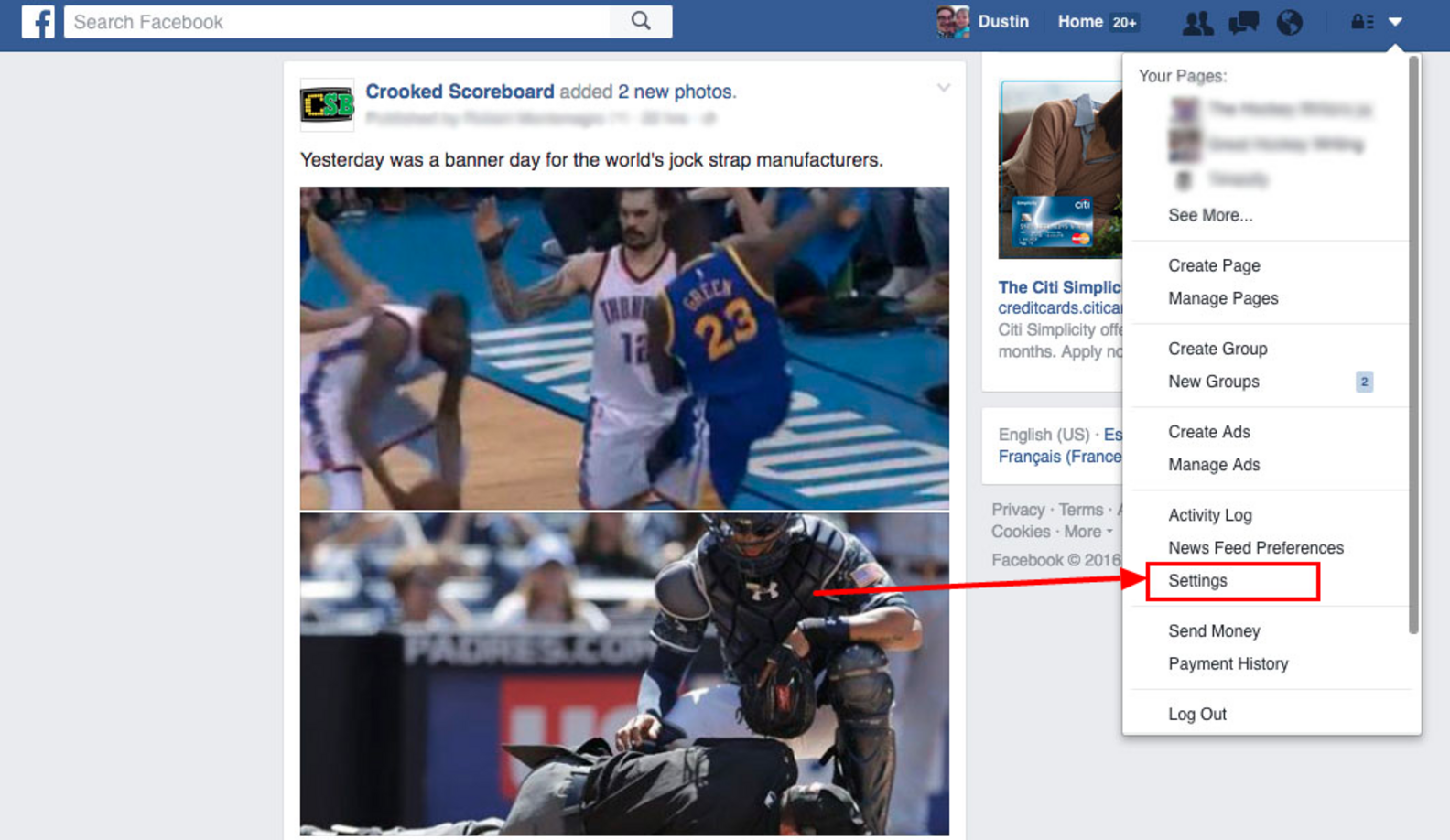 Dig Through Your Own Facebook History - Thrillist