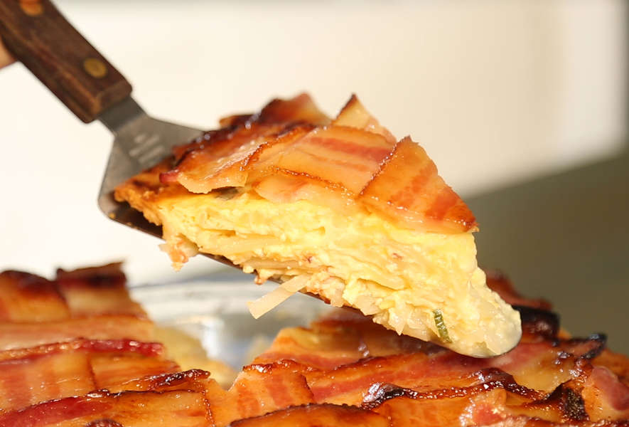 Bacon Breakfast Pie - Thrillist
