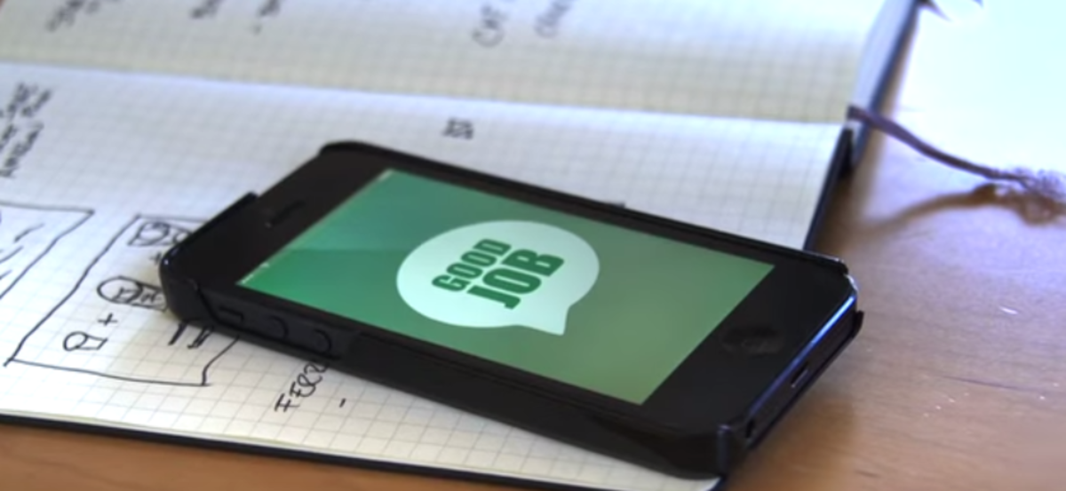 UCB's "Good Job" App Heaps Praise on Users for Doing Nothing - Thrillist