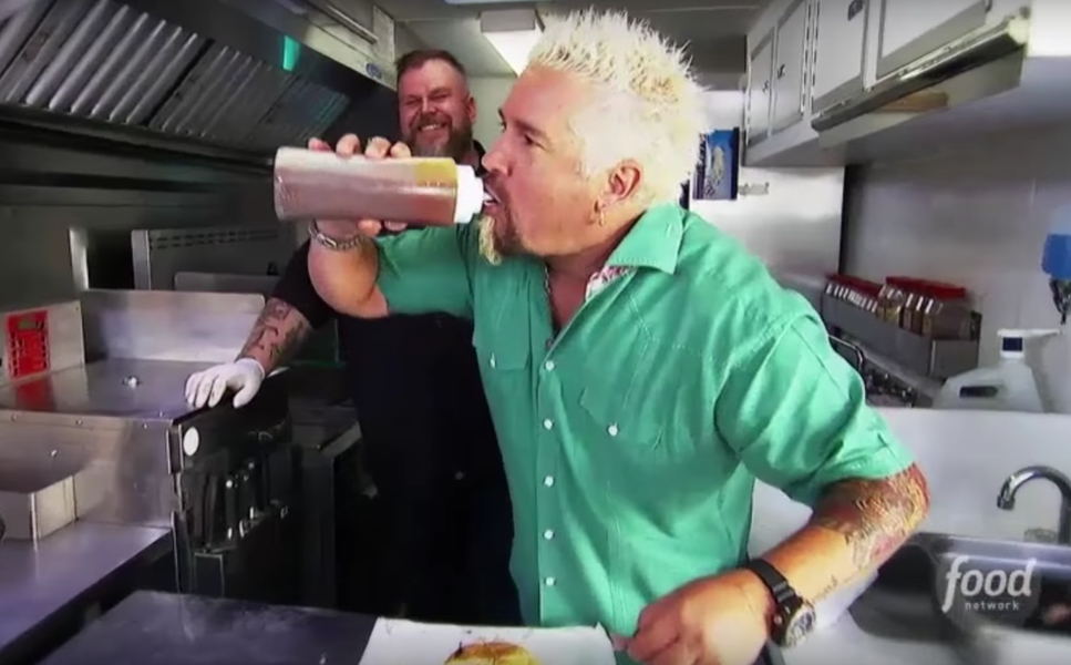 Emotional Video Shows Guy Fieri Eating to Johnny Cash - Thrillist