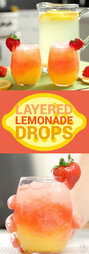 Layered Lemonade Drop Slushy Cocktail Recipe Video - Thrillist