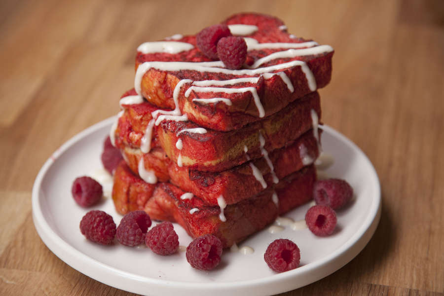 Red Velvet Churro French Toast Recipe Video - Thrillist