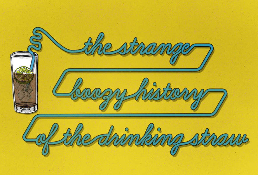The Crazy History of the Drinking Straw - Thrillist