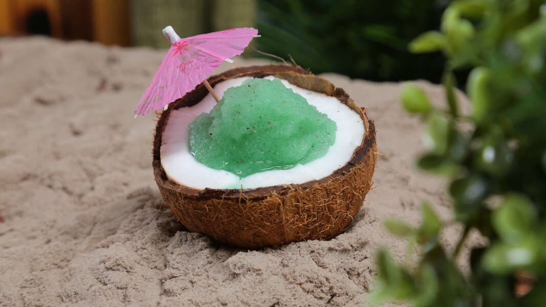 Slush In A Coconut Recipe Video - Thrillist