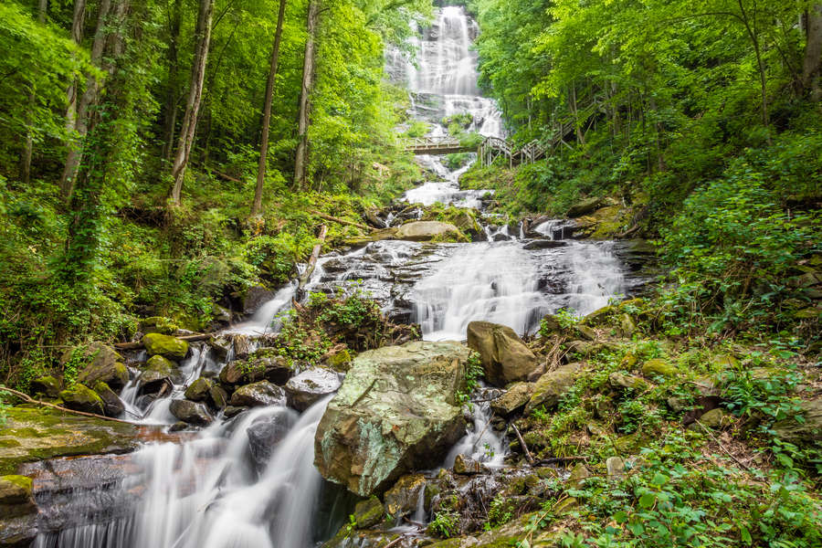 Best Waterfalls on Hiking Trails Near Atlanta, GA - Thrillist