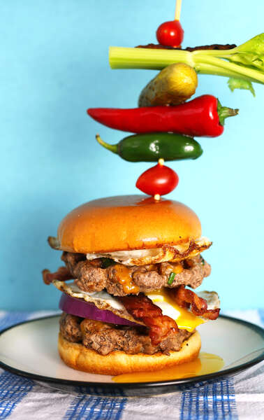 Ultimate Breakfast Burger Recipe Video - Thrillist