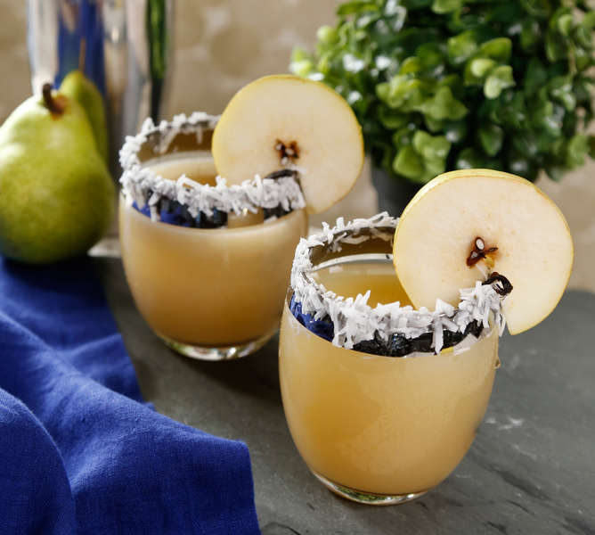 Pear Vanilla Coconut Cooler Recipe Video - Thrillist