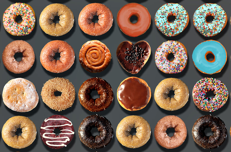 Candice CMC Creates Portraits From Donuts - Thrillist