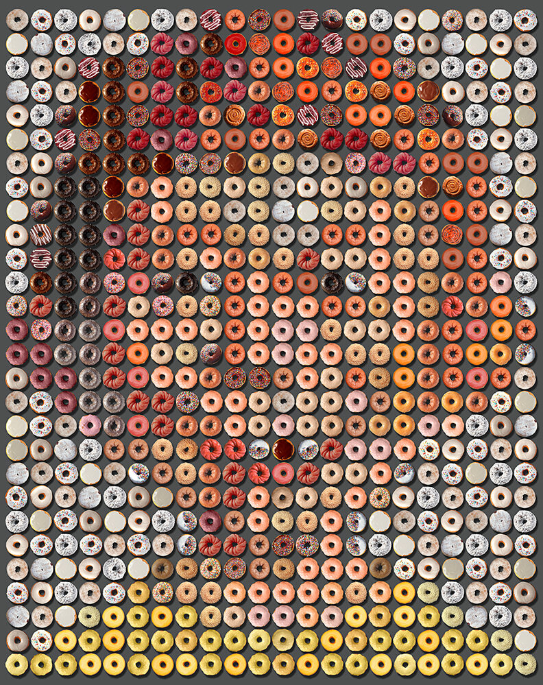 Candice CMC Creates Portraits From Donuts - Thrillist