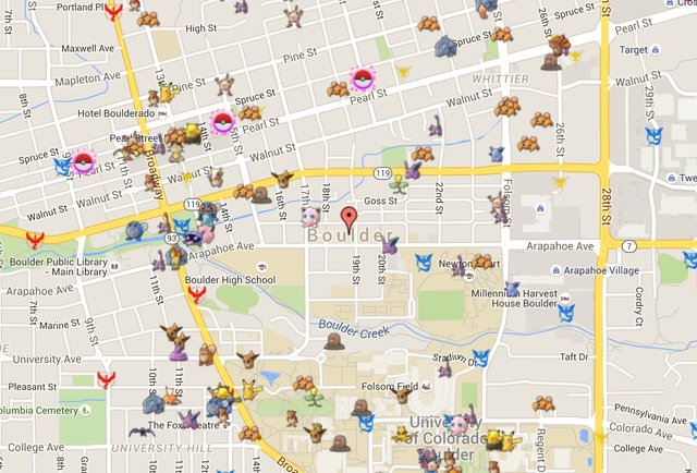 'Pokémon Go' Map Cheat Displays Exact Pokémon Locations - Thrillist