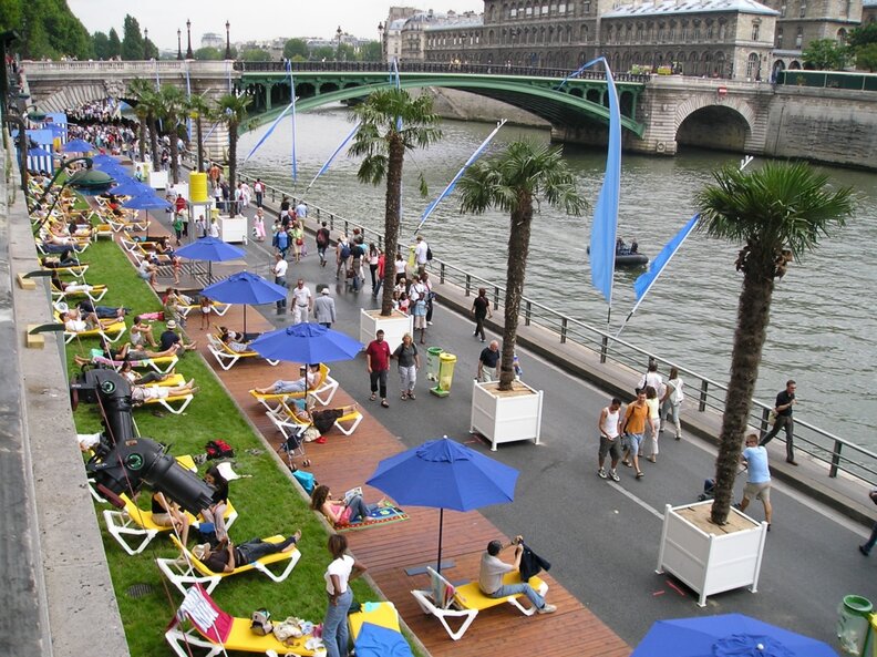 Paris Plages: The City's Beaches Along the Seine River - Thrillist