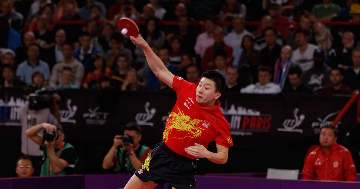 Olympic Ping Pong Player Ma Long's Secret to Staying Calm - Thrillist