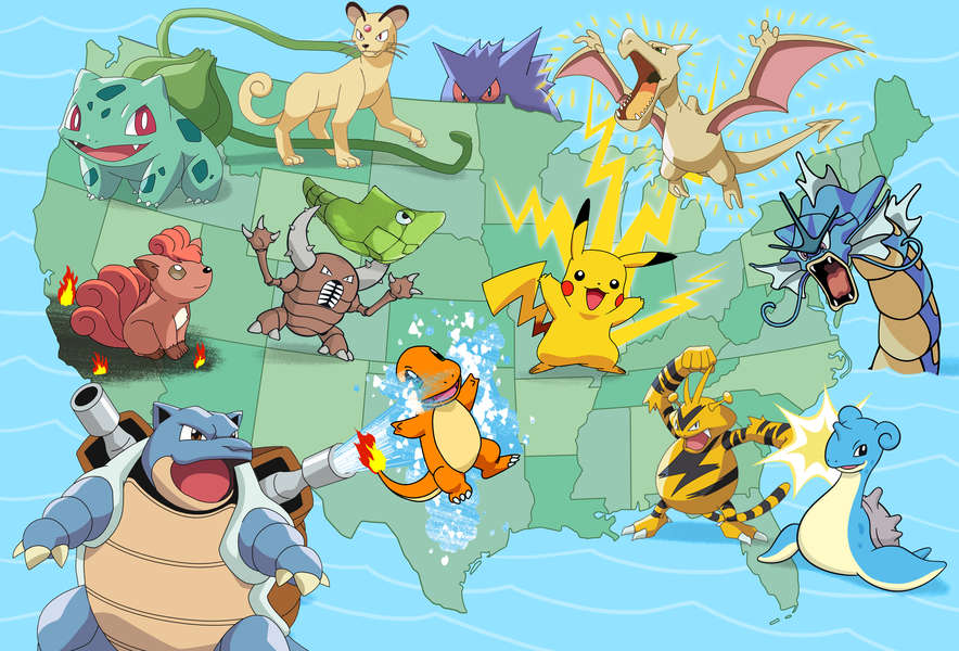 'Pokémon Go': Best Pokémon to Represent Each US State - Thrillist
