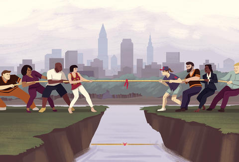 History Behind Cleveland Ohio's East and West Sides - Thrillist