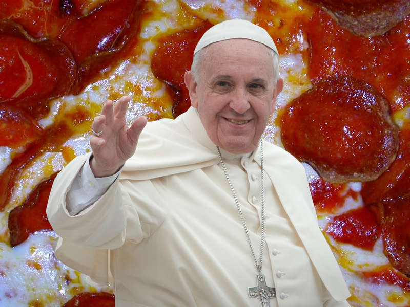Pope Francis Loves Pizza: Gives Free Pizza to Homeless in Rome - Thrillist