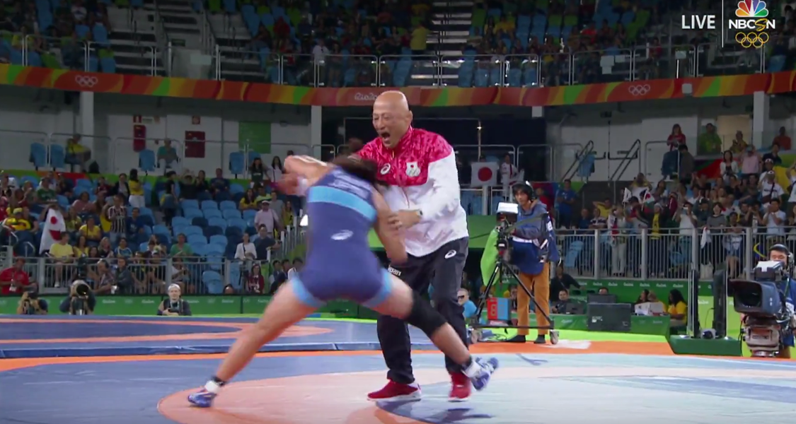 Rio Olympics 2016: Wrestling Coach Wanted Hug, Got Body Slam - Thrillist