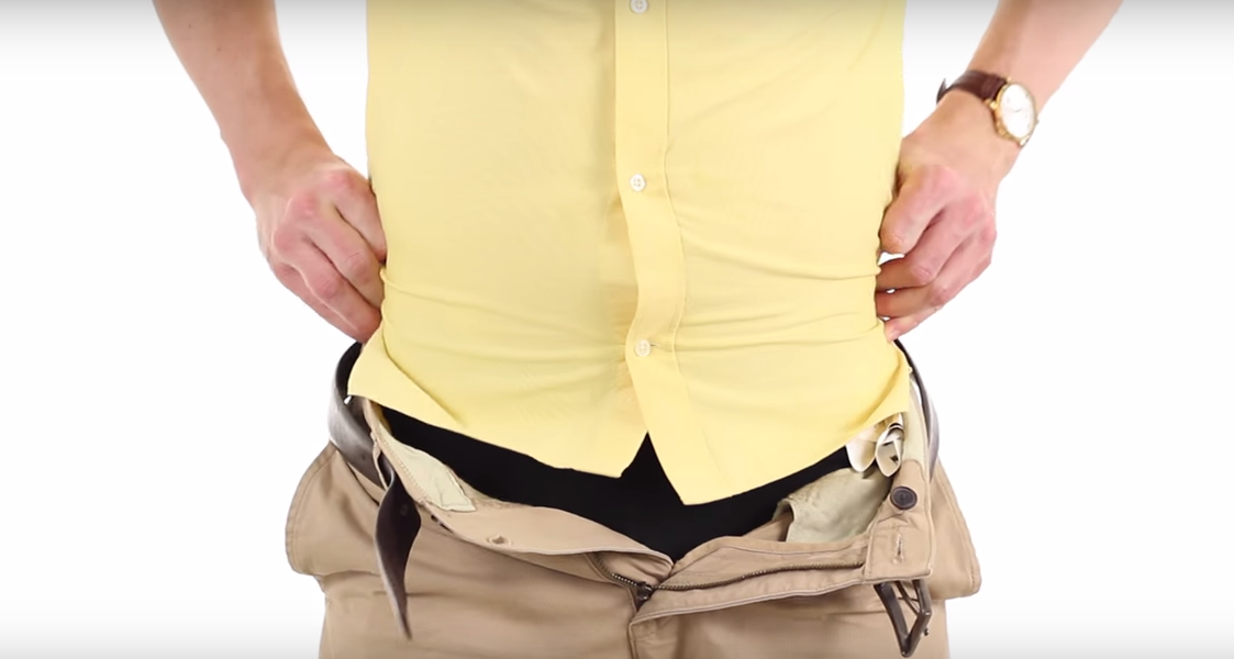 Five Hacks to Make Ill-Fitting Shirts Look Good - Thrillist