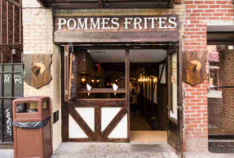 Pommes Frites: A Greenwich Village, New York Restaurant.