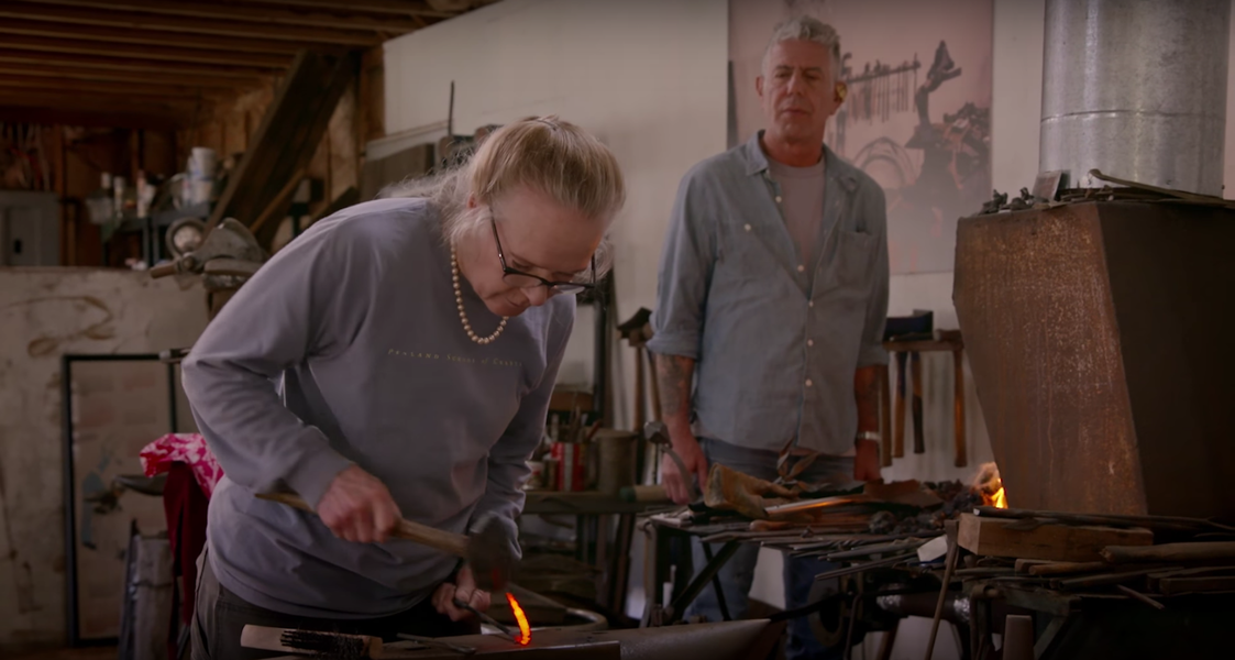 Blacksmith Elizabeth Brim Is a Badass on Raw Craft With Anthony ...