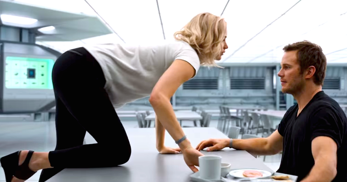 Passengers Trailer: Jennifer Lawrence & Chris Pratt Hook Up in Space ...