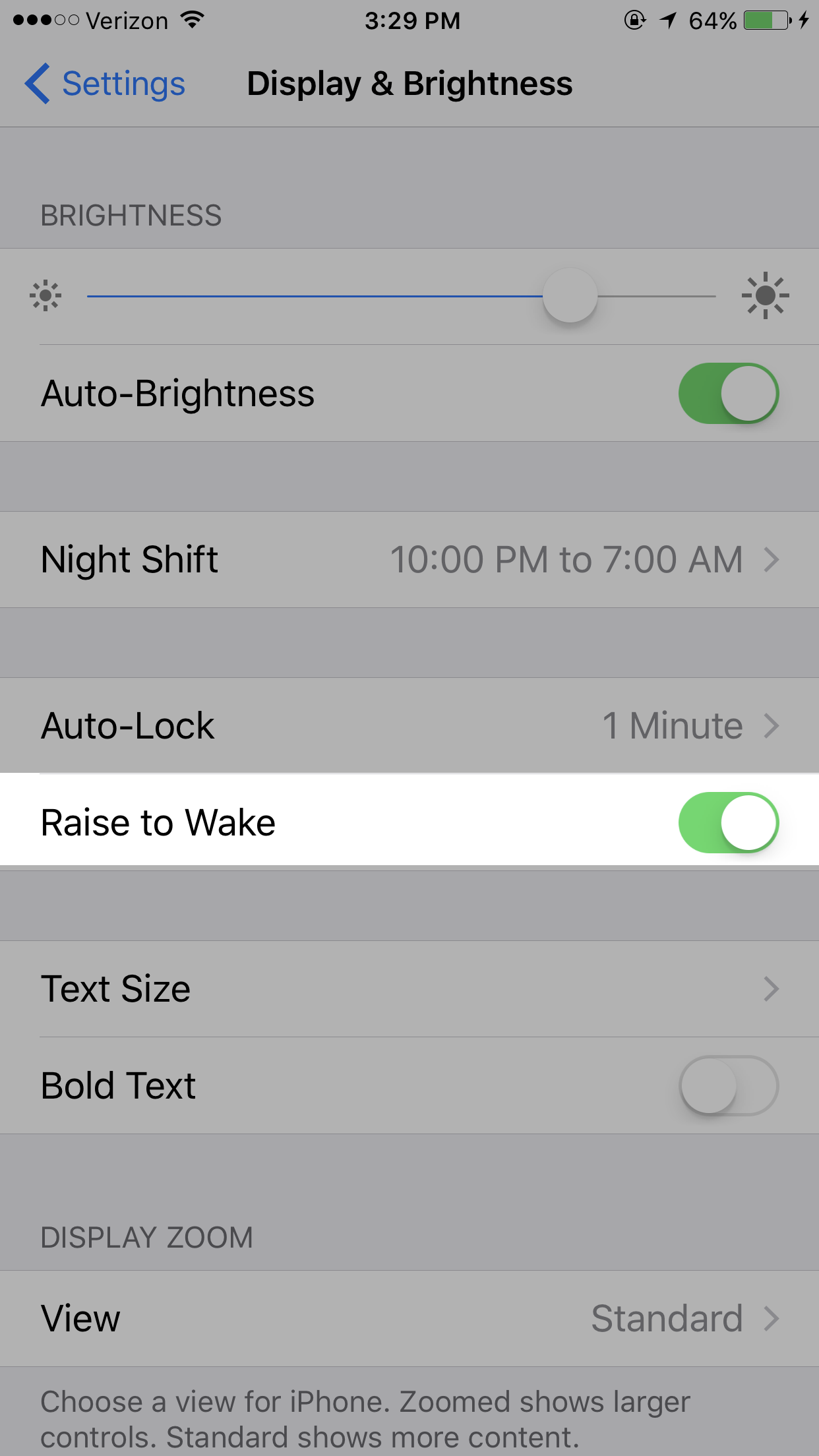 How to Turn Off Raise to Wake Lock Screen Function in iOS 10 - Thrillist