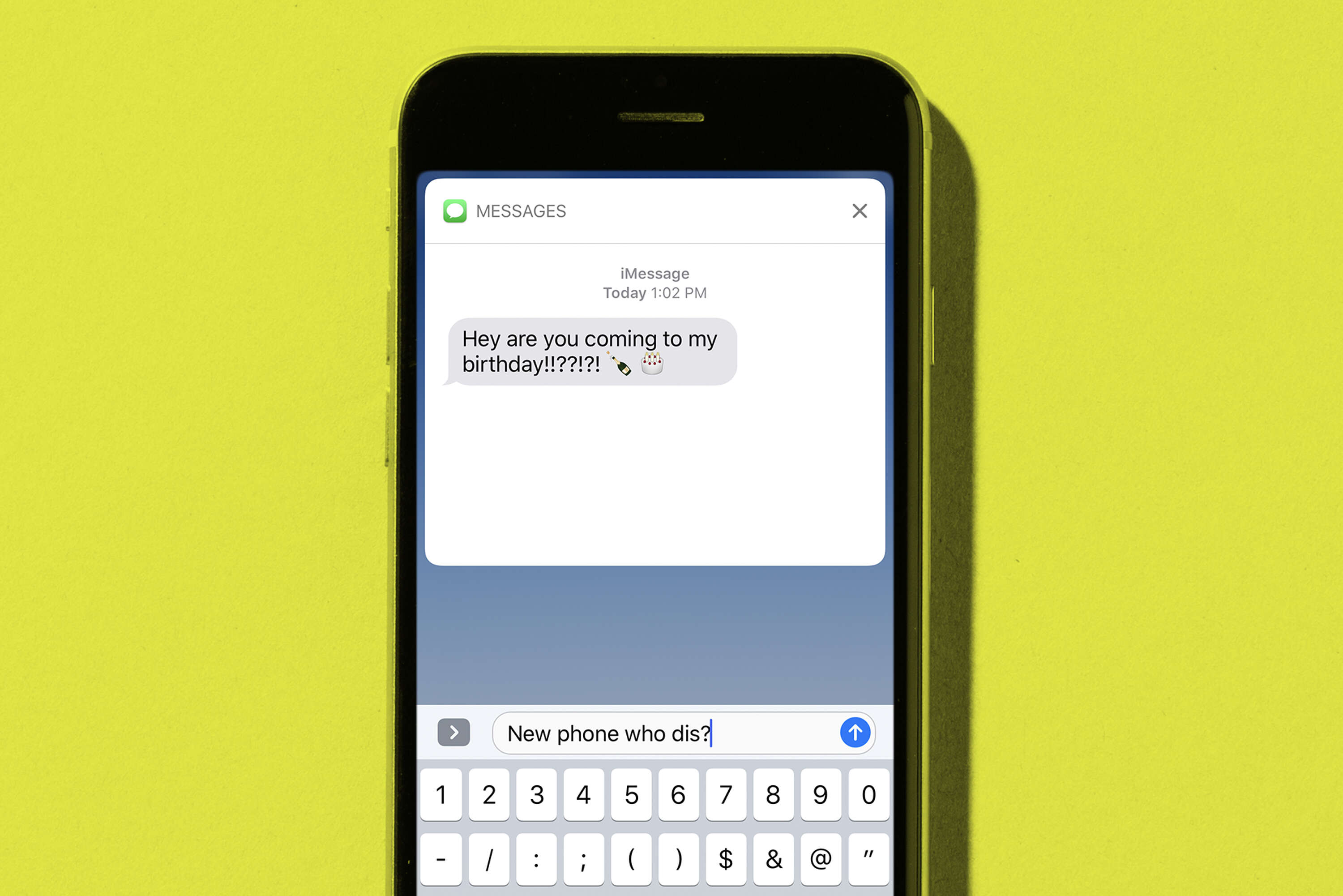 Iphone 5 Text Message Screen