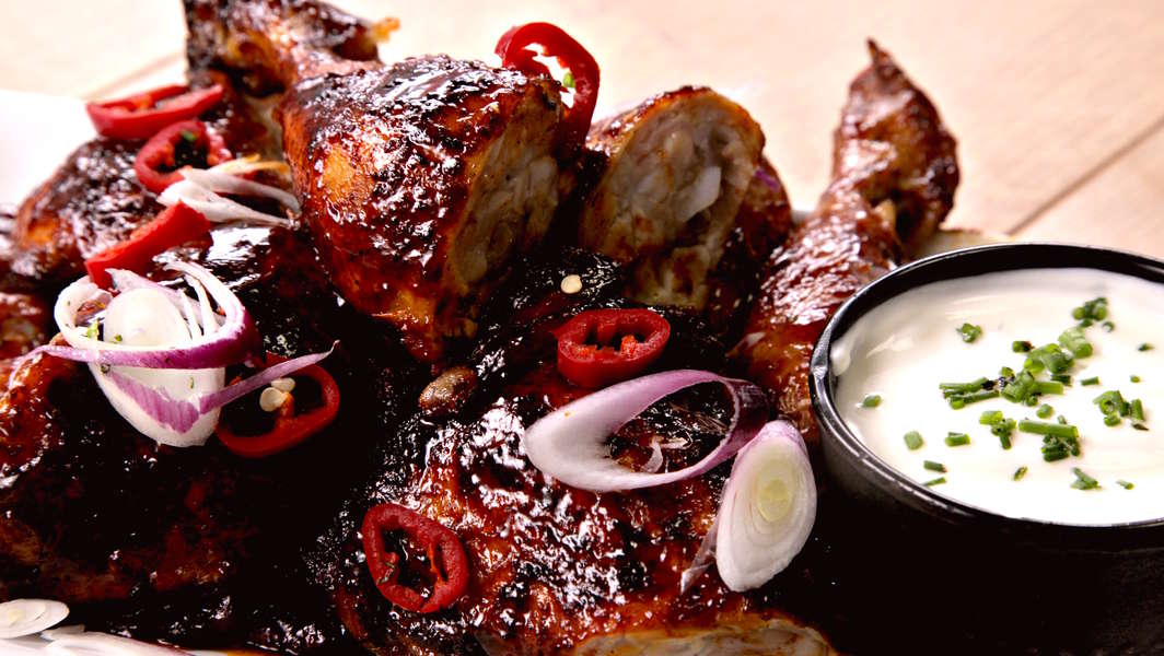This Fireball Whiskey Glazed Chicken Has Everything - Thrillist