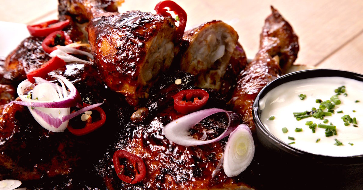 This Fireball Whiskey Glazed Chicken Has Everything - Thrillist