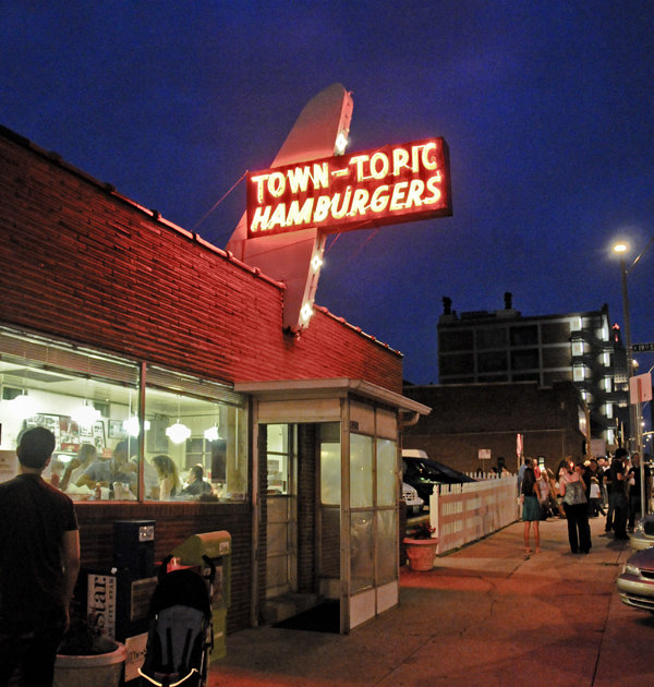 Town Topic Hamburgers: Restaurant.