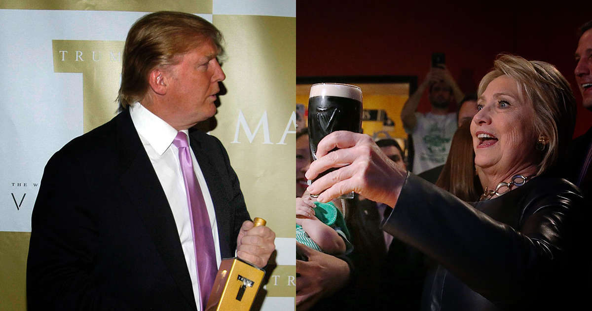 Presidential Debate Drinking Game for Trump vs Hillary - Thrillist