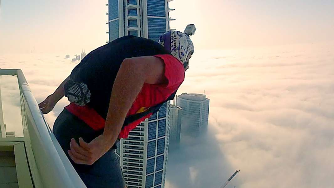 Man BASE Jumps From Sulafa Tower Skyscraper in Dubai - Thrillist