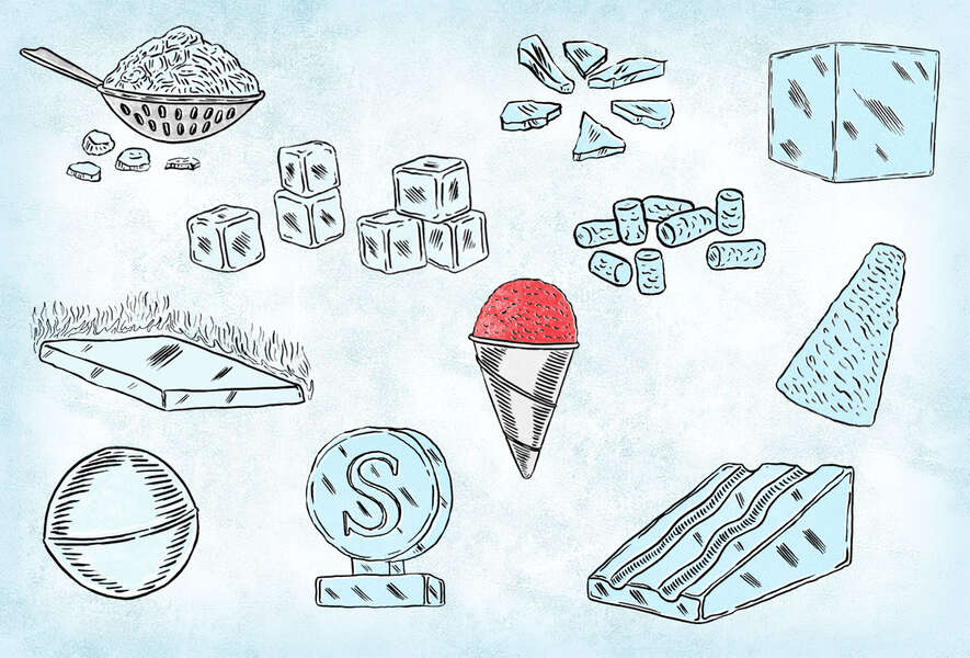 All the Different Cocktail Ice Cubes and How to Use Them - Thrillist