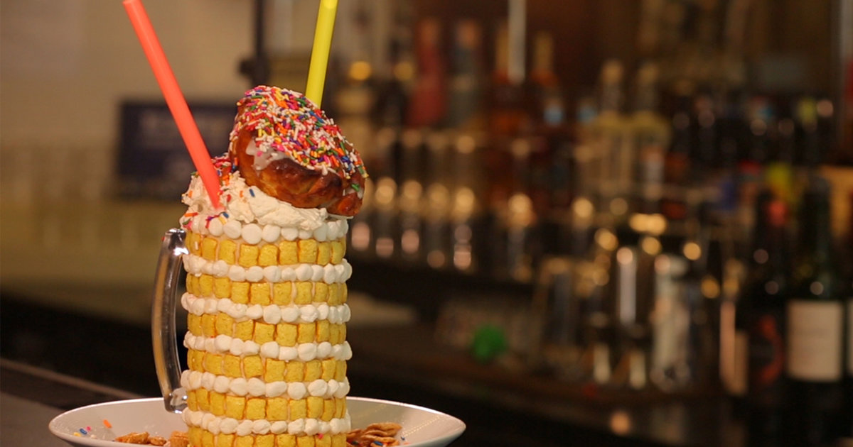 Is the CinnaBun Milkshake From NYC's Buns Bar the Biggest in the World ...