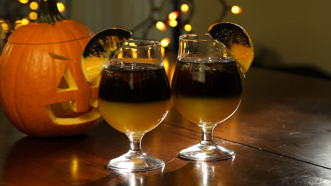Halloween Drinks: Black Magic Cocktail - Thrillist