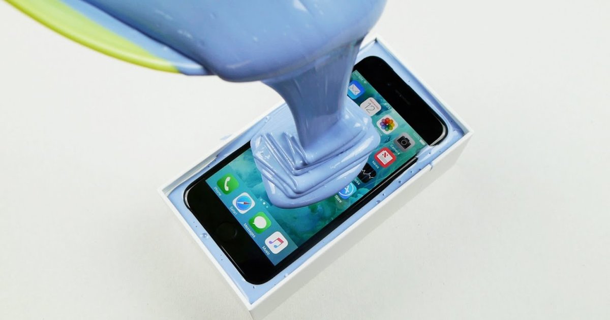 iPhone 7 Covered in Rubber Video by TechRax - Thrillist