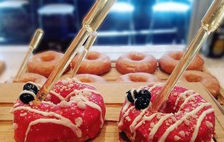Boozy Donuts from Habitat Doughnut Dispensary Come with Built-In Shots ...