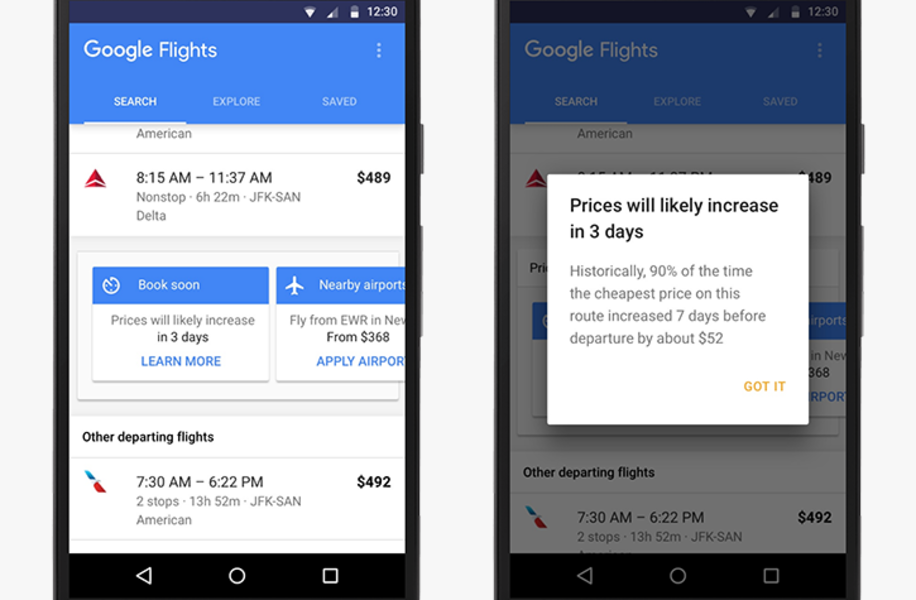 Google Flights Update Adds New Price Change Alerts - Thrillist