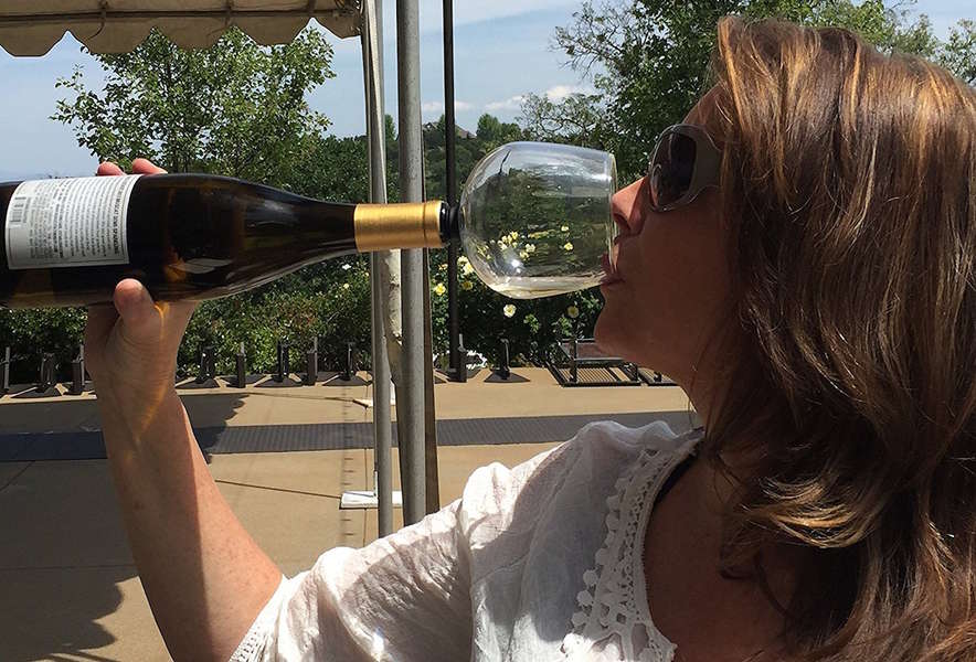 This Plug and Chug Wine Glass Will Blow Your Mind - Thrillist