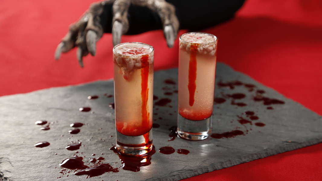 Drink Like a Zombie With These Creepy & Tasty Brain Shooters - Thrillist