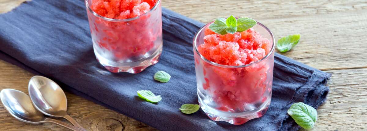 Raspberry Granita Recipe - Thrillist