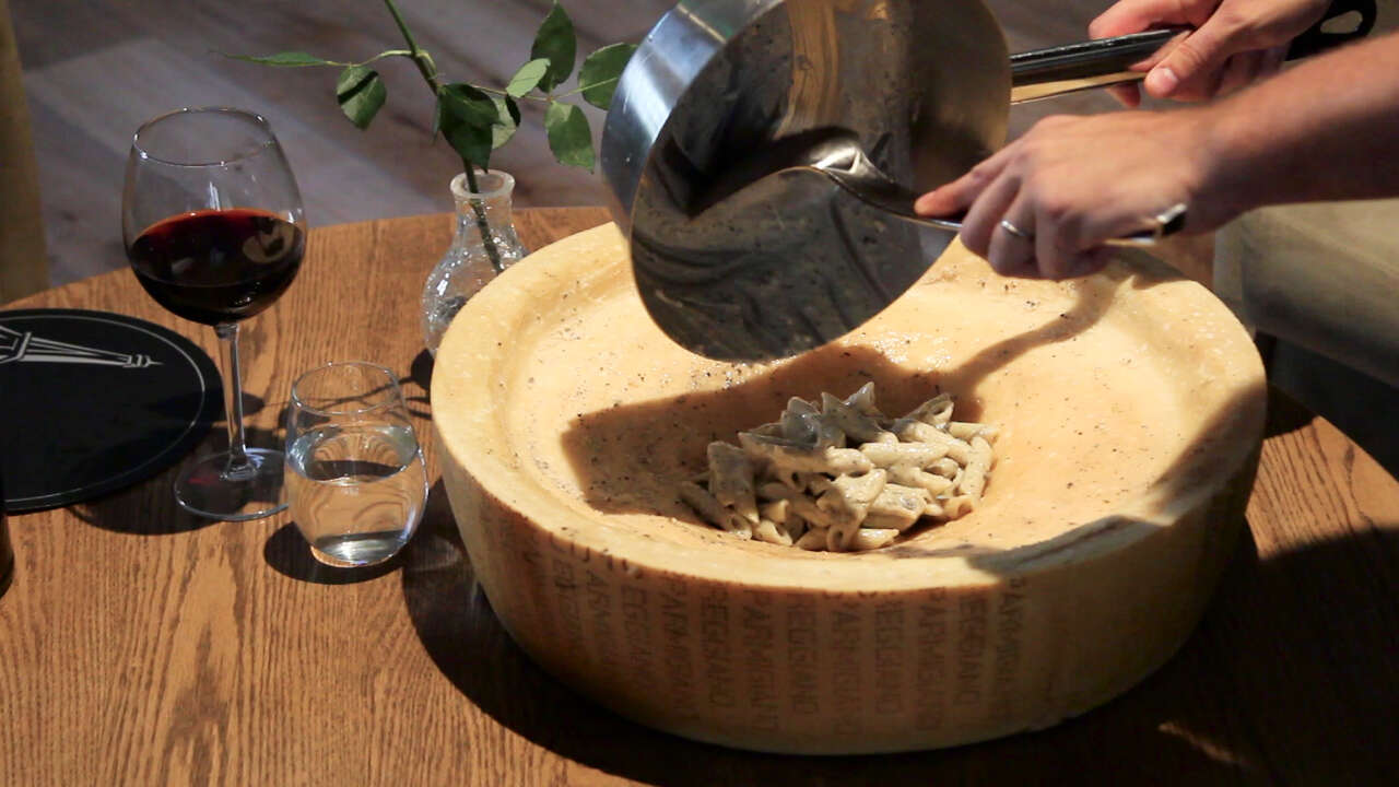 French Giant Cheese Wheel