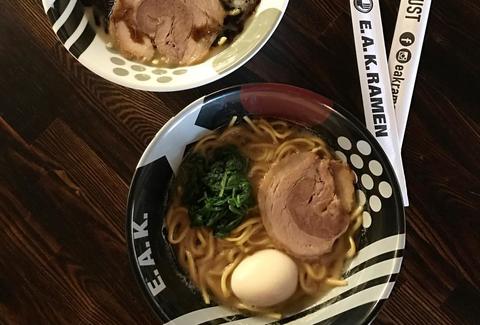 E.A.K. Ramen: A Los Angeles, CA Restaurant.