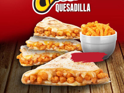 Taco Bell Cheetos Quesadilla in Philippines Adds to Wacky Menu Items ...