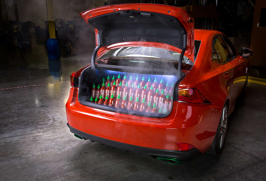 Lexus Just Made A Car Inspired By Sriracha - Thrillist