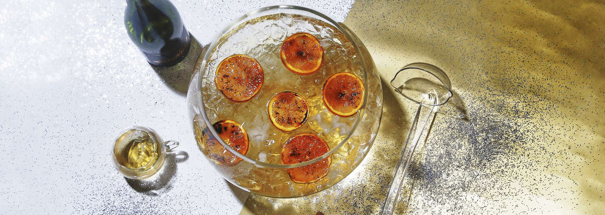 Best Vodka and Champagne Punch Recipe For New Years - Thrillist